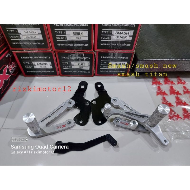 FOOTSTEP/POSTEP UNDERBONE X-ROAD SMASH /SHOGUN 125/SMASH TITAN/SHOGUN ...