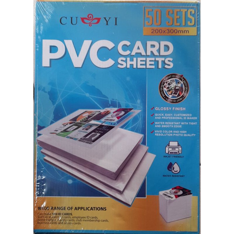 PVC Sheet (SOLD PER SET)New packaging from cuyi | Shopee Philippines