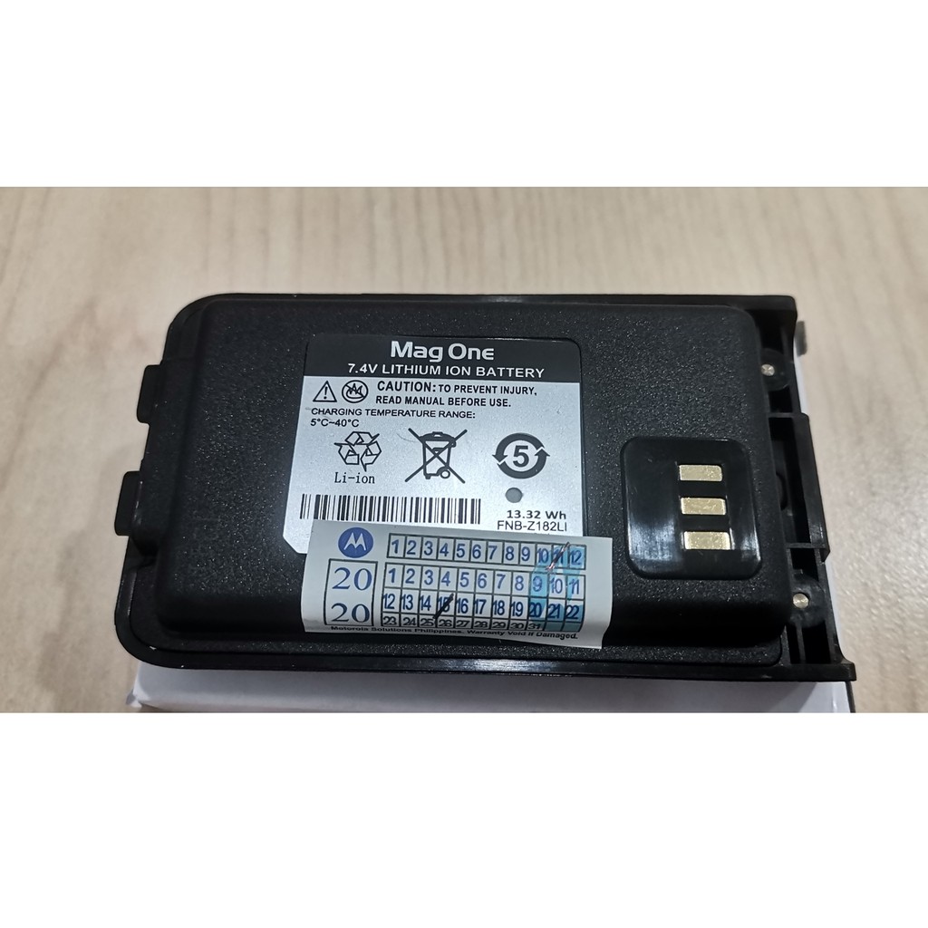 Motorola Fnb-Z182 Battery Pack for Mag One Vz 20 Vz 28 Vz D263 Li-ion ...