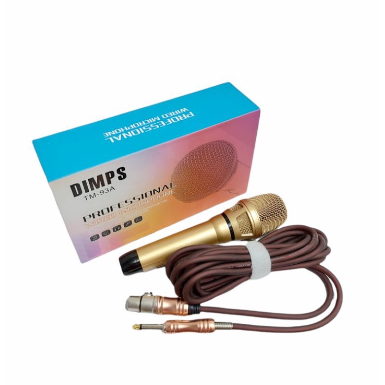 ORIGINAL DIMPS TM-93A Professional Dynamic Microphone | Shopee Philippines