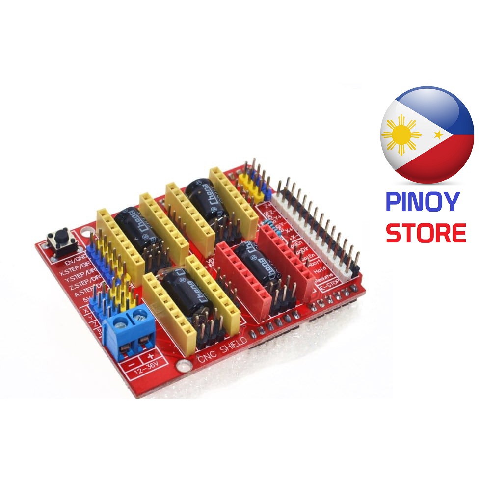 CNC shield V3 for Arduino expansion for stepper motor drivers for 3D ...