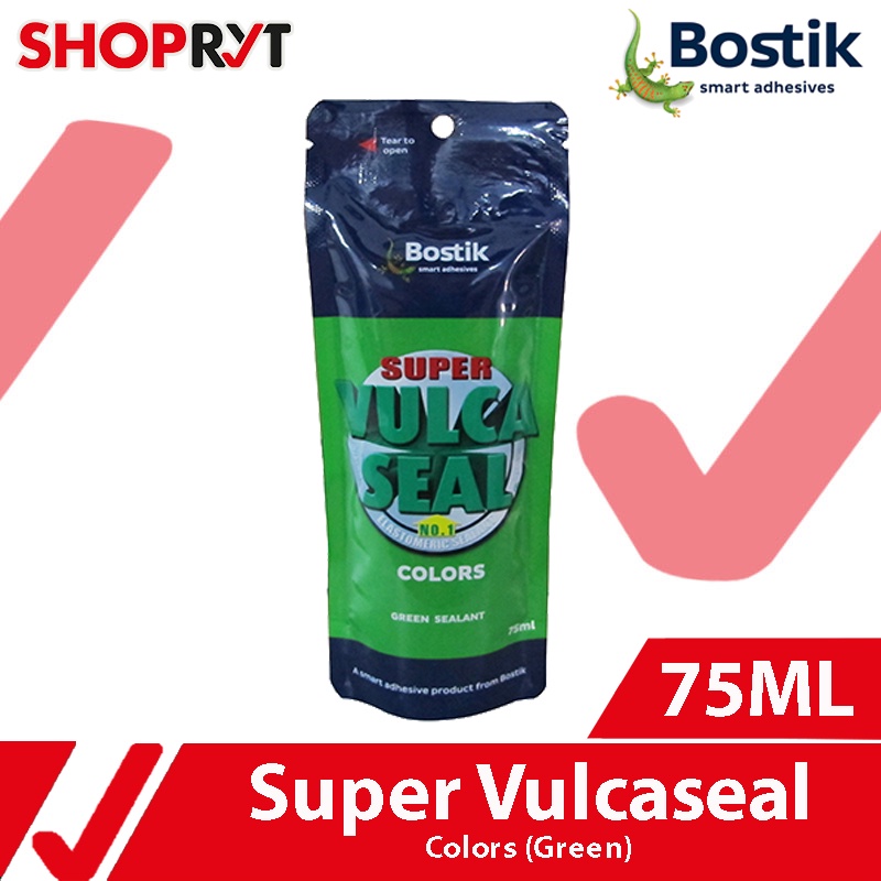 Bostik Super Vulcaseal Junior 75ML- Ready to use for sealing, patching ...