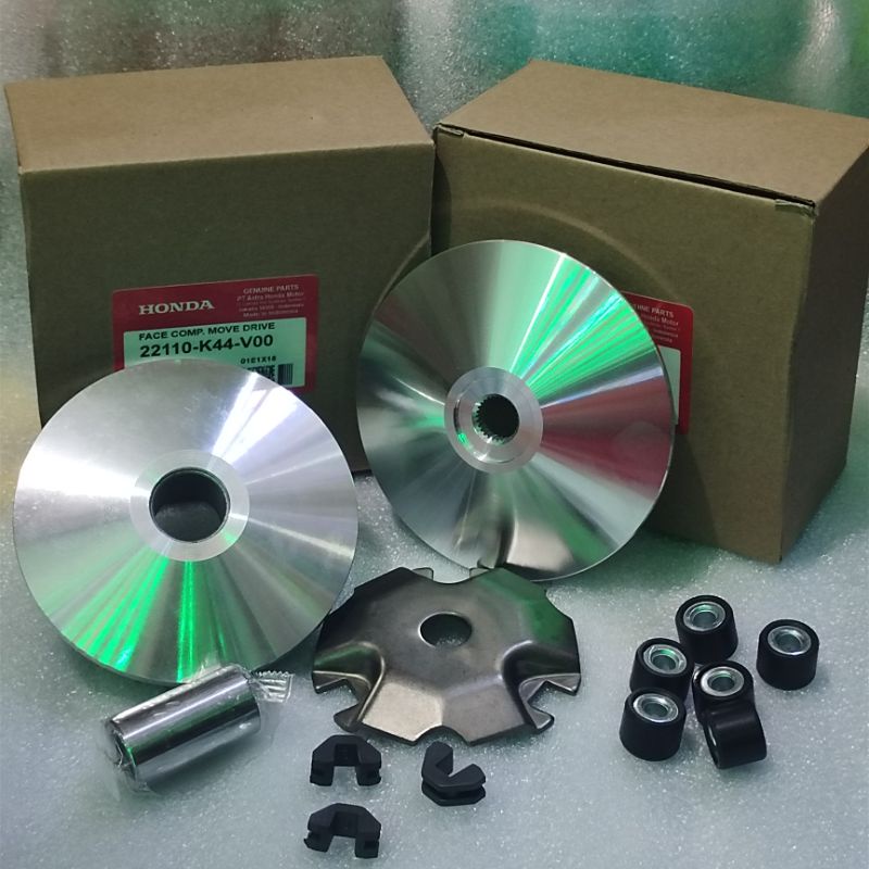 PULLEY SET,Beat Fi V1 V2 V3,Zoomer-X V1 V2, Genuine Quality | Shopee ...