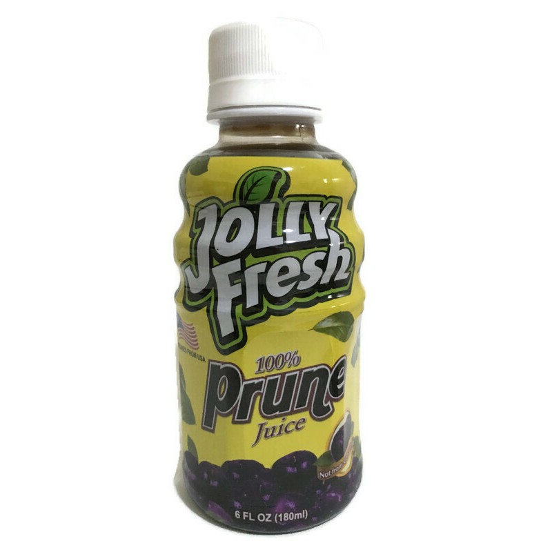 Jolly Fresh 100% California Prune Juice From USA (180ml) | Shopee ...