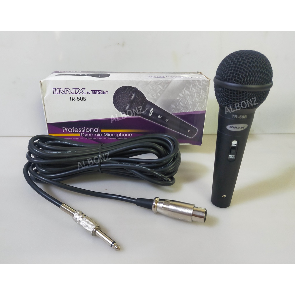 Imix by Trident TR-50B Professional Dynamic Microphone | Shopee Philippines