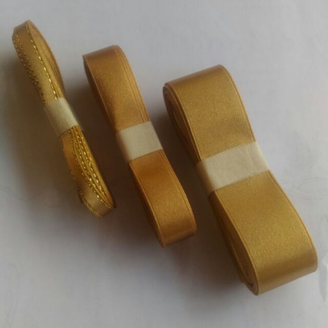 Double Edge Satin Ribbon (set) | Shopee Philippines