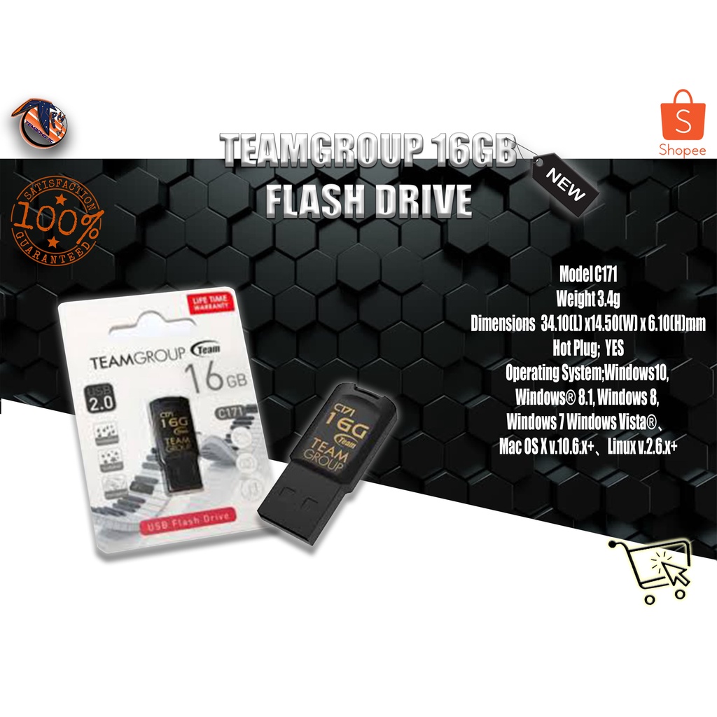 team group flash drive 16gb USB | Shopee Philippines