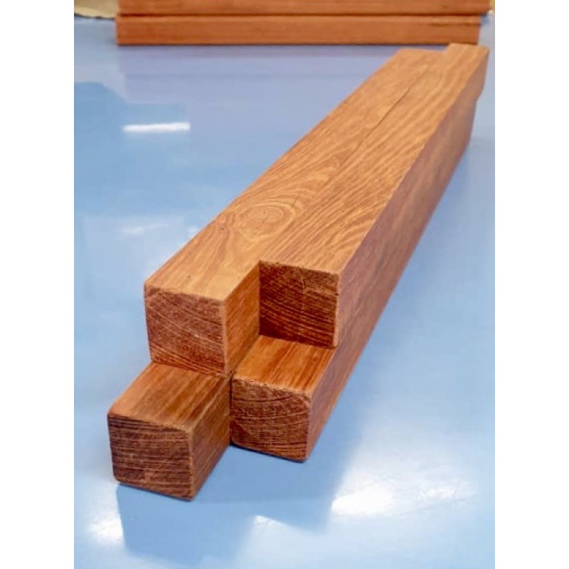 Rengas Wood/Timber plank S4S/E4E 刨木 (33MM X 33MM X 1500MM) Kiln dry ...