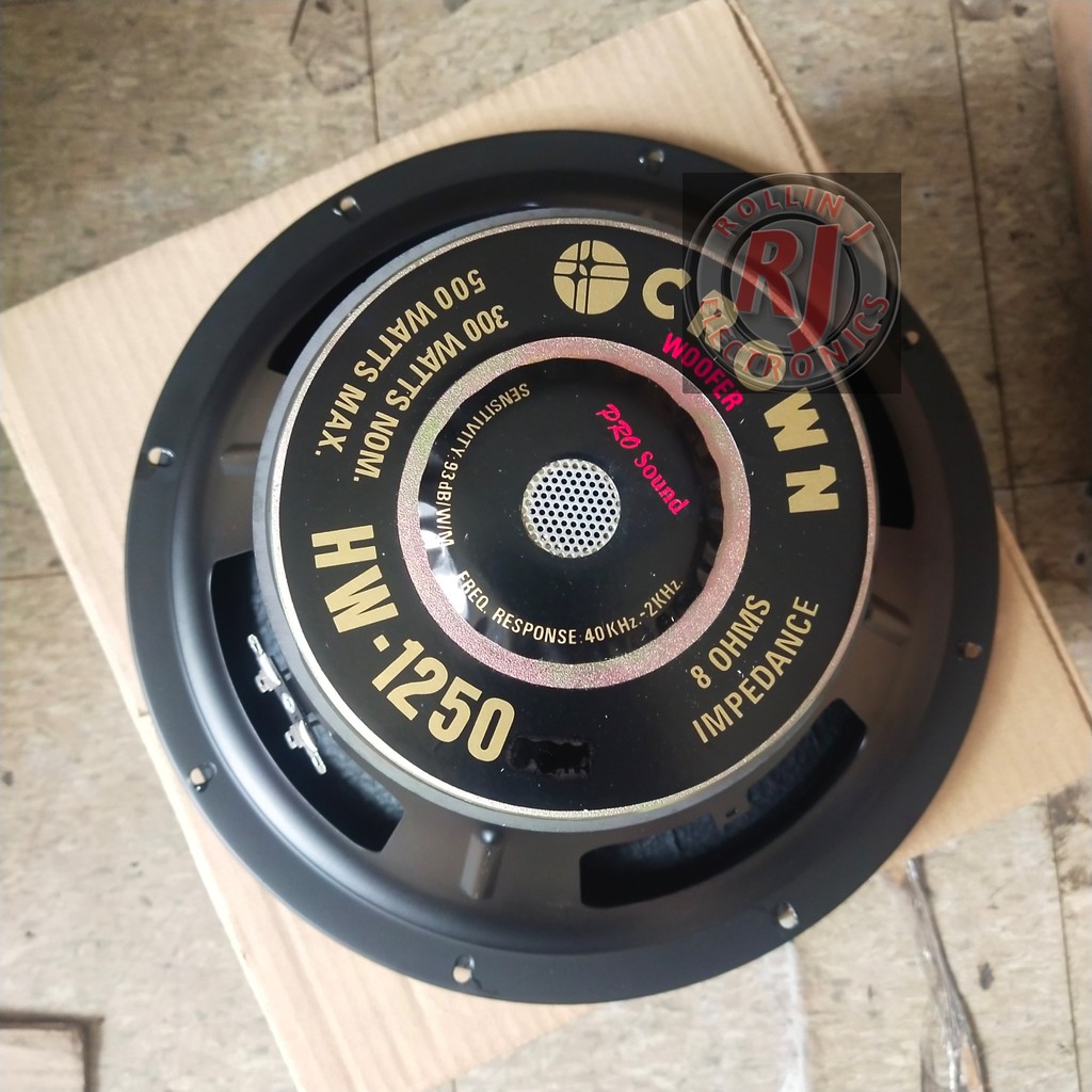 CROWN HW-1250 500WATTS WOOFER | Shopee Philippines