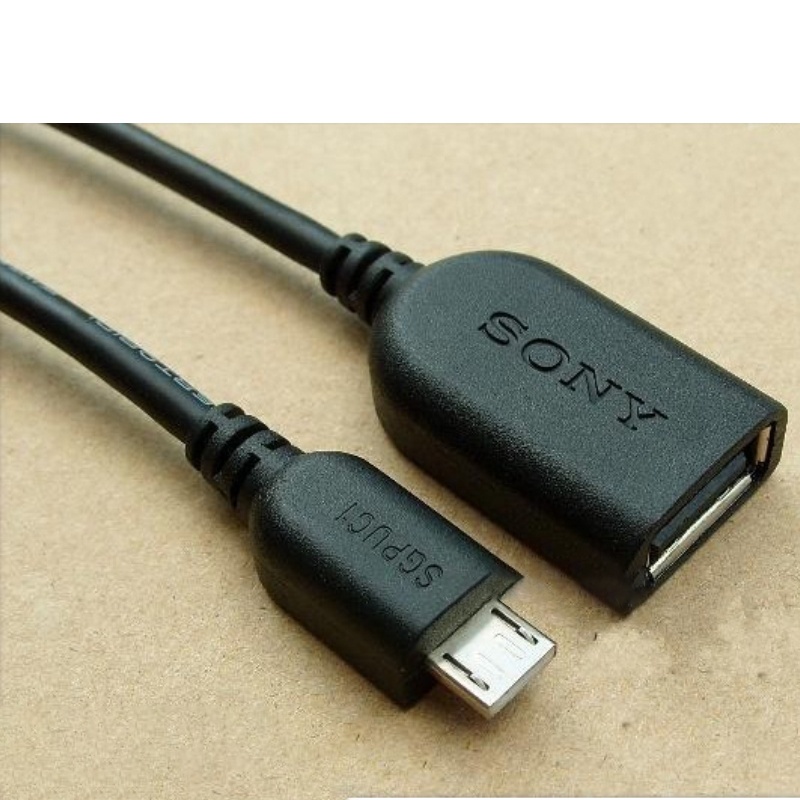Original Sony old mobile phone OTG data cable LT28at LT30I LT29i LT26I ...