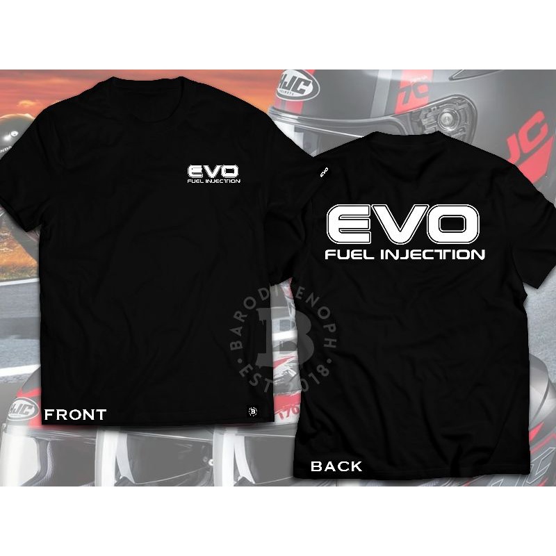 EVO FUEL INJECTION with free stickers shirt/ cap | Shopee Philippines