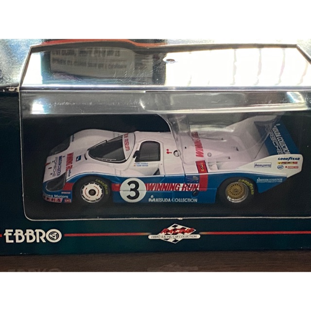 Genuine EBBRO Racing Car Model Matsuda Collection Porsche 956 WEC Japan ...