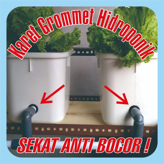 Grommet Rubber Grommet Seal 1/2 inch Dutch Bucket Hydroponic Aquaponik ...