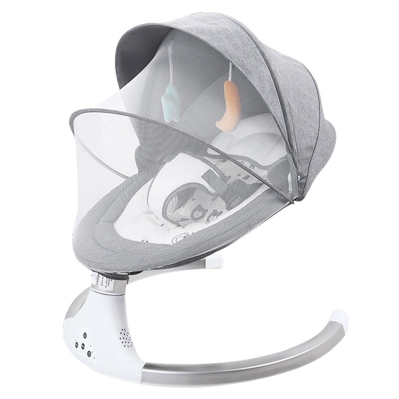 【Free Bowl】ROVCO Baby Rocking Chair Swing Cradle Smart Bluetooth ...