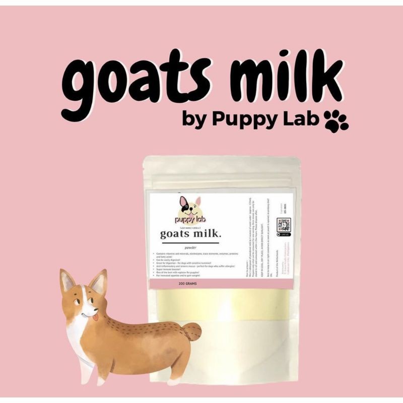 Puppy Lab PuppyLab Milk Powder Goat Milk for Dog Puppy Dog Cat Rabbit ...