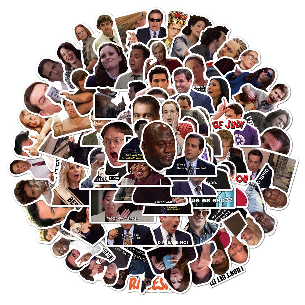 100Pcs Cartoon Funny Cute Elmo Ins Hot Elmo Waterproof Sticker ...