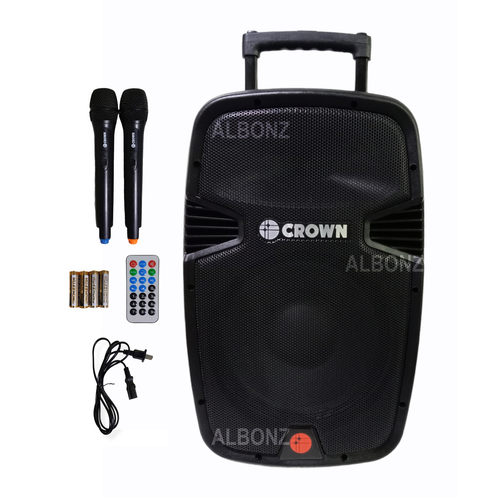 Crown Pro-2008R (250Watts RMS) Portable Sound System with Bluetooth ...
