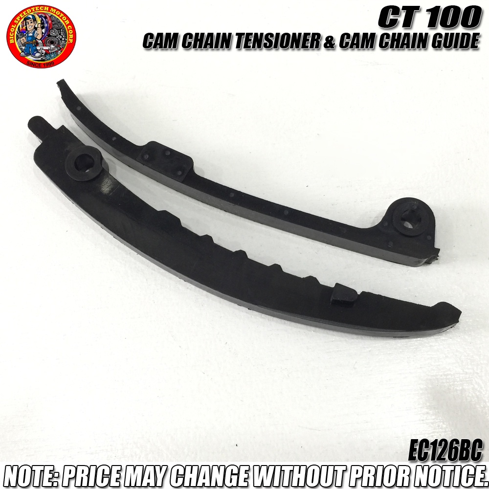 CT 100 CAM CHAIN TENSIONER & CAM CHAIN GUIDE SET (EC126BC) | Shopee ...