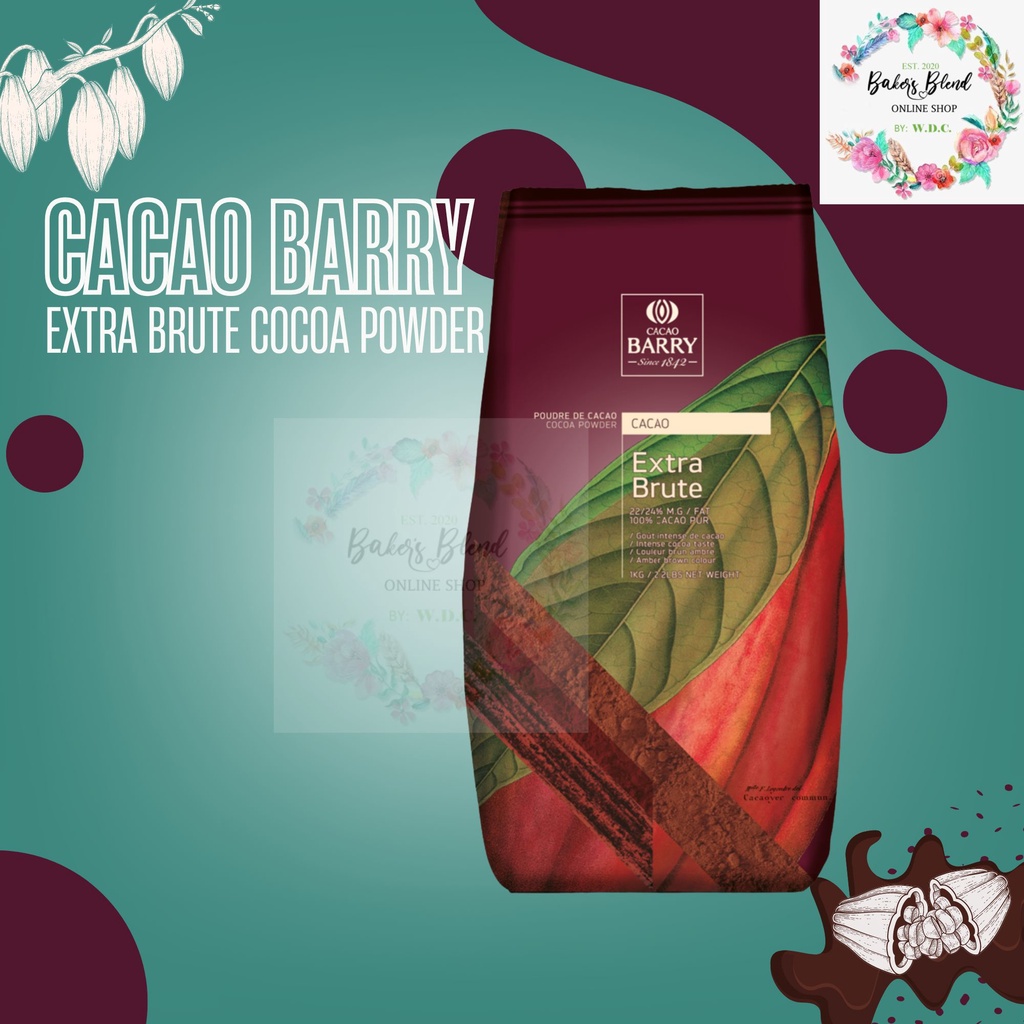Cacao Barry Extra Brute Cocoa Powder | Shopee Philippines
