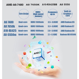 Desktop Computer CPU Computer System Unit Only AMD AMD CPU Only Office Desktop AMD A8 A6 A10 ...