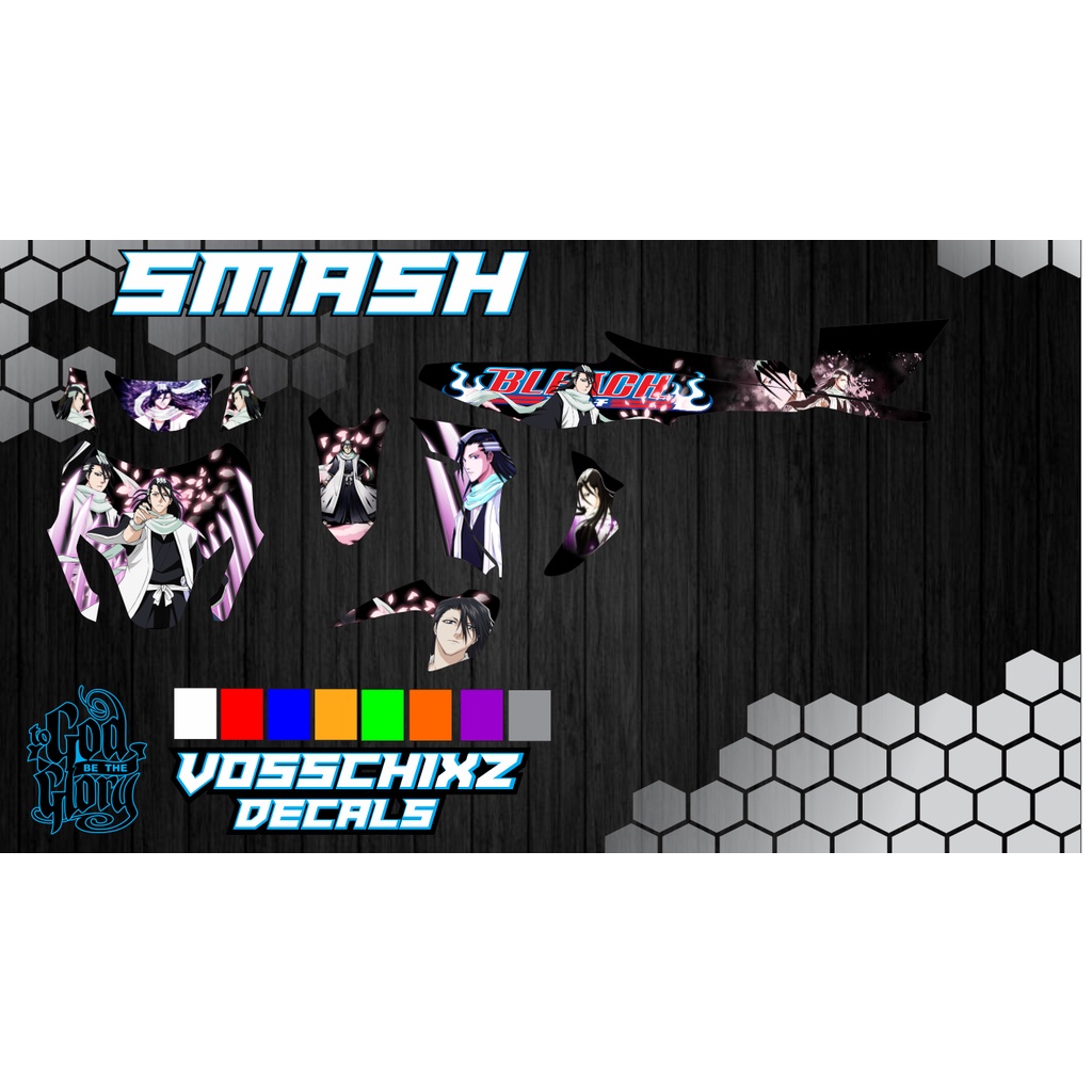 Decals, Sticker, Motorcycle Decals for Suzuki Smash, Bleach 018 ...