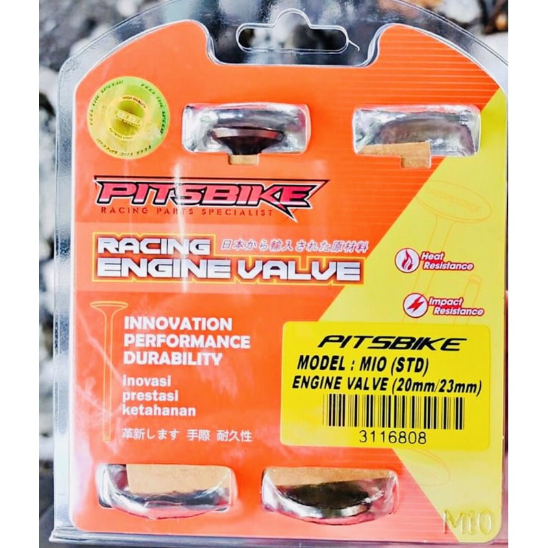 Pitsbike Engine Valve Mio sporty xrm110 wave100 Standard 24/28 26/31 27 ...