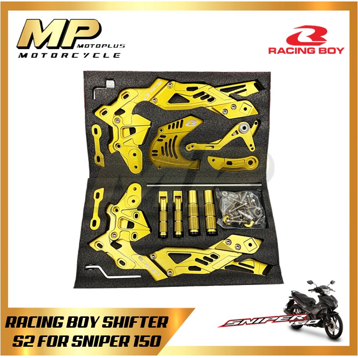 MOTOPLUS RACING BOY SHIFTER V7 FOR SNIPER LC150 | Shopee Philippines