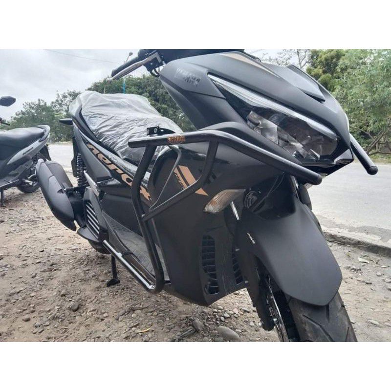 Yamaha Aerox 155 Version 2 - Half Crash Guard Design 3 and 4 with ...