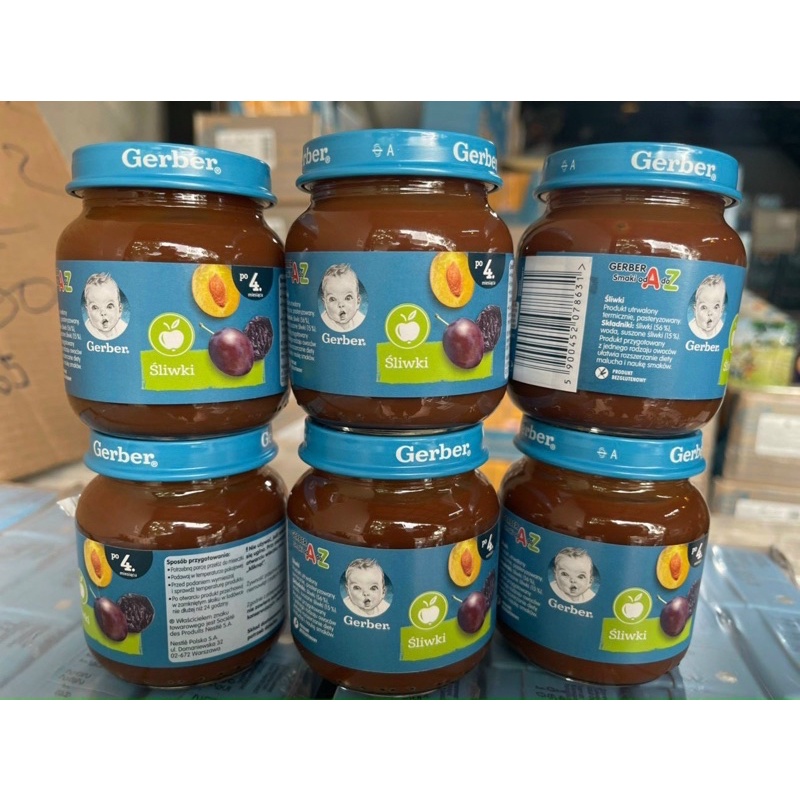 [2026]Russian Gerber crushed black plum prevents constipation | Shopee ...