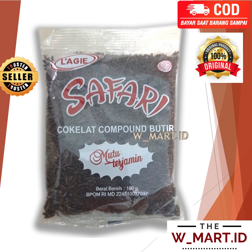 LAGIE L'AGIE SAFARI CERES MEISES CHOCOLATE COMPOUND 100 GR | Shopee ...