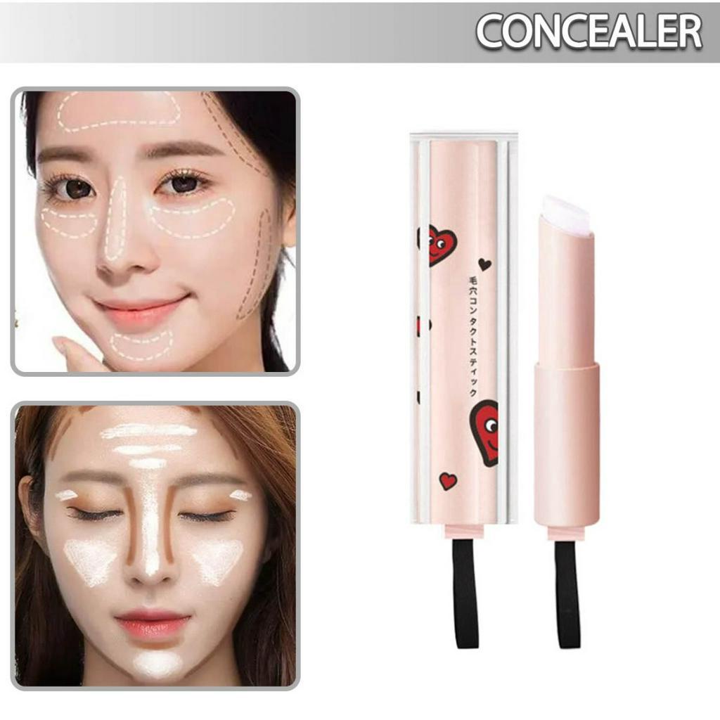 Face Primer Stick Pore Eraser Waterproof Non-greasy Makeup Base Oil ...