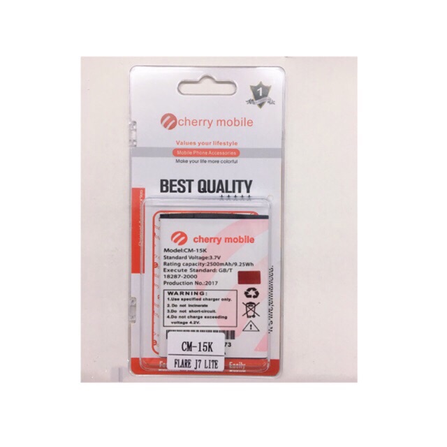 Cherry mobile original battery cm-15k/flare J7lite | Shopee Philippines