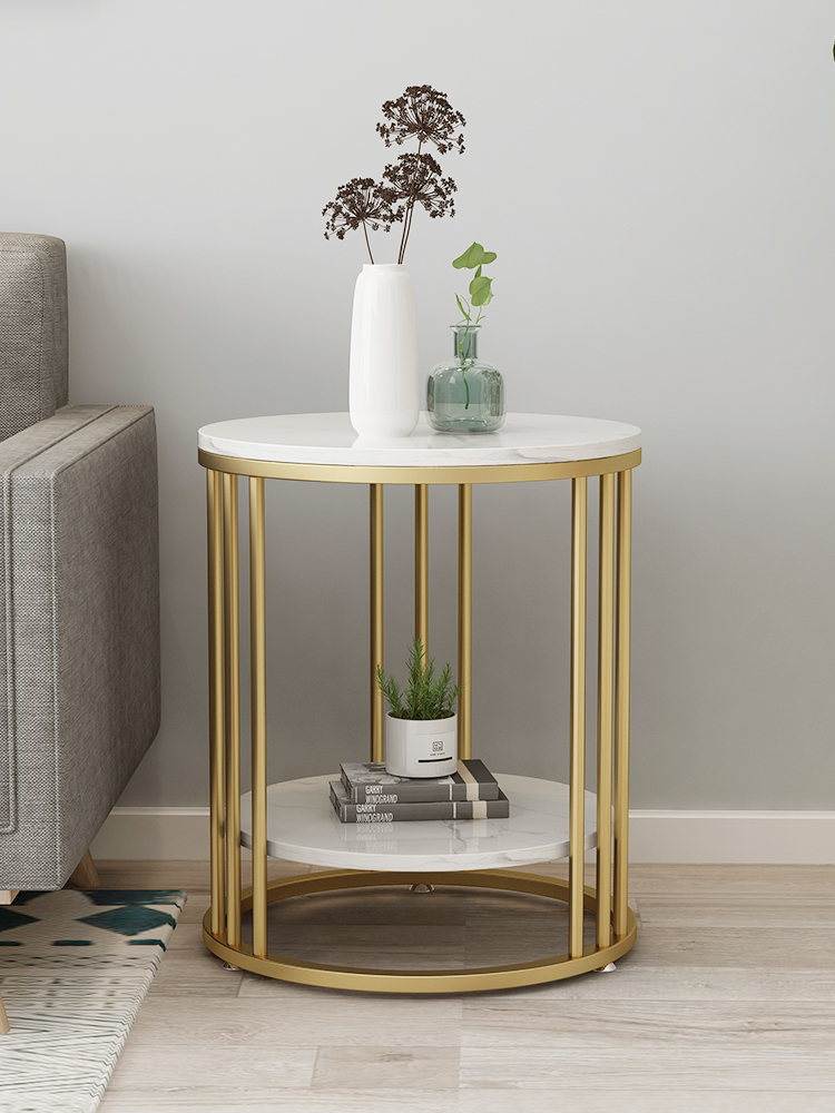 home lifeNordic marble side table modern light luxury small coffee ...