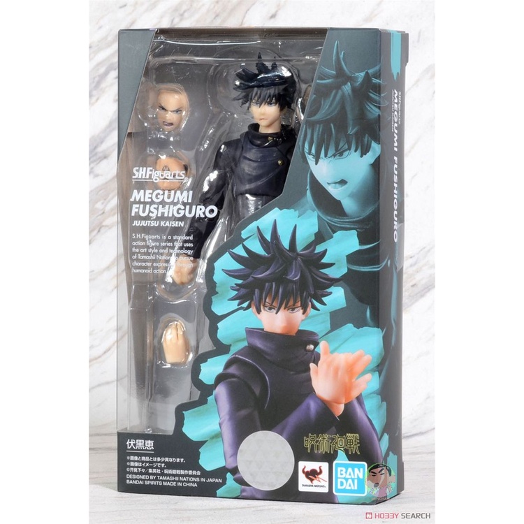 Bandai SHF SH Figuarts Jujutsu Kaisen Fushiguro Megumi Figma Action ...