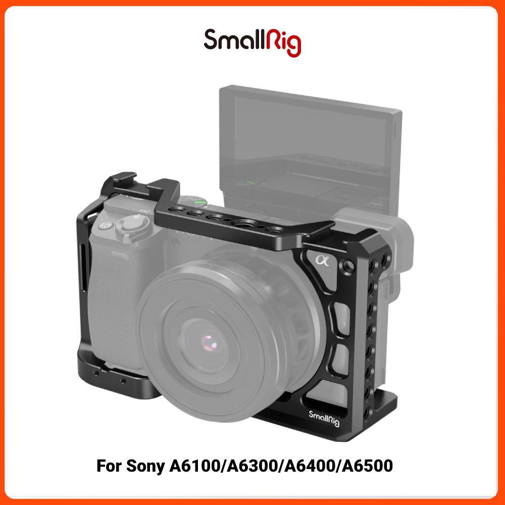SmallRig Cage for Sony A6100/A6300/A6400/A6500 Camera 2310 | Shopee ...
