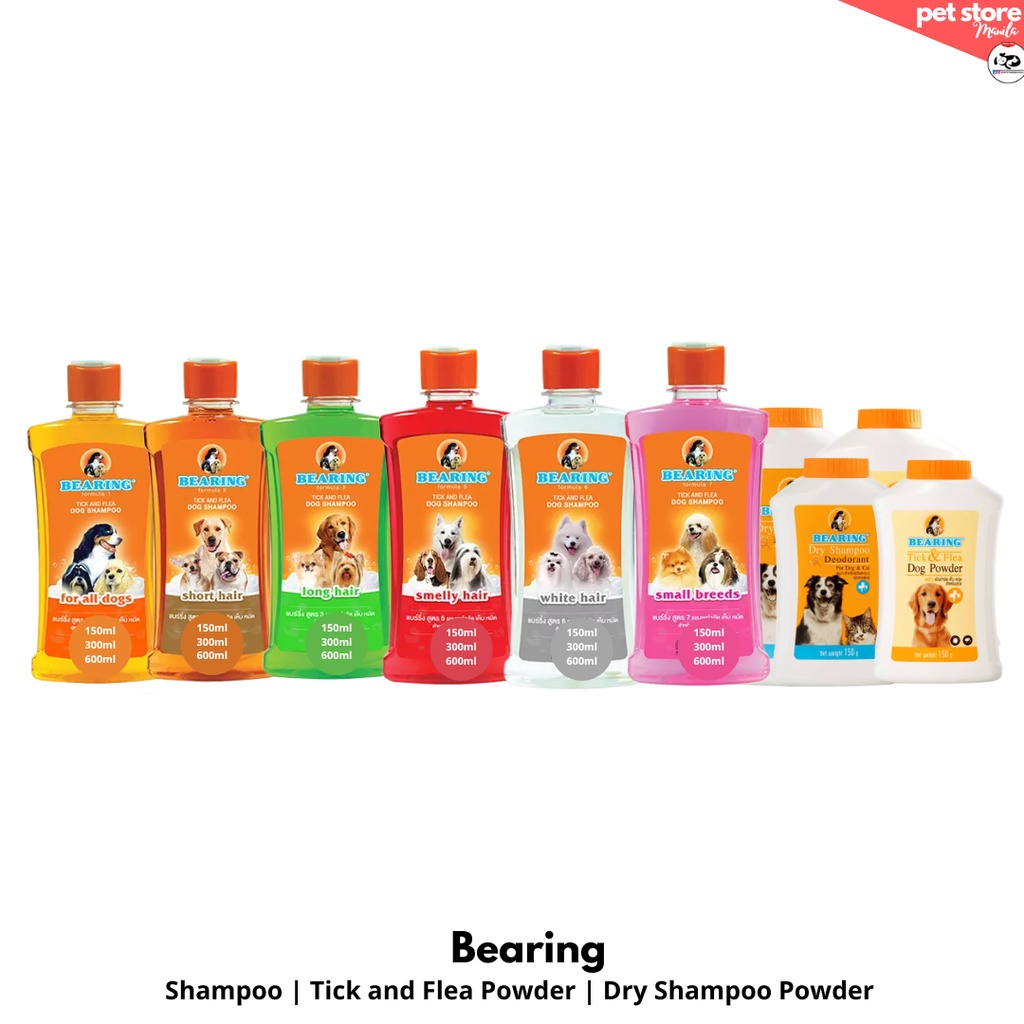 Bearing Dog Shampoo - All Breed | Small Breed | Smelly Short White Hair ...