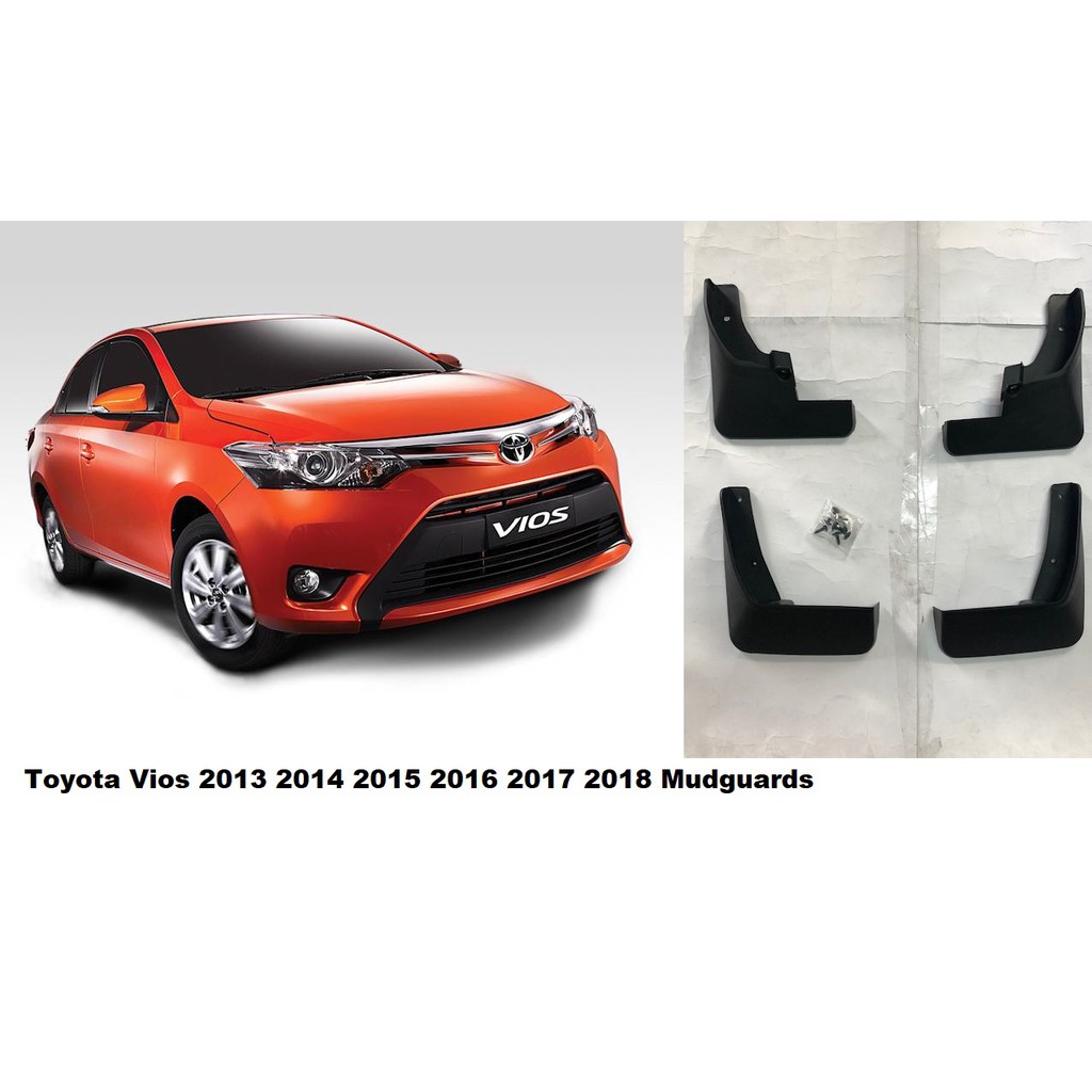 Toyota Vios 2013 2014 2015 2016 2017 2018 Mudguard (Superman) | Shopee ...