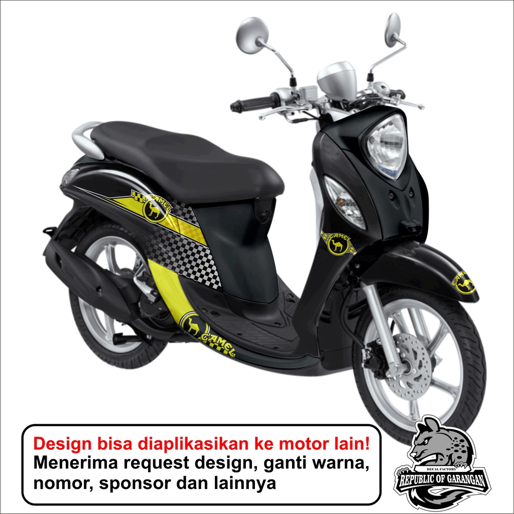 Fino 125 Full Body Decal camel design | Shopee Philippines