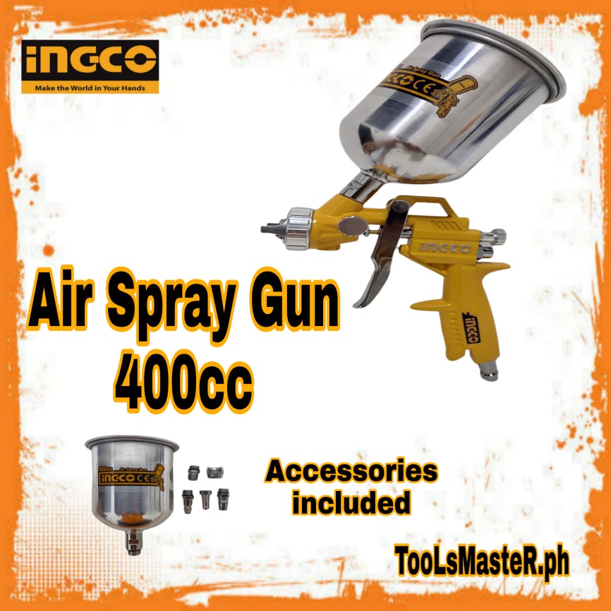 INGCO Spray Gun 400cc ASG4041 | Shopee Philippines