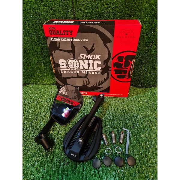 SMOK Sonic Carbon design side mirror (Universal) | Shopee Philippines