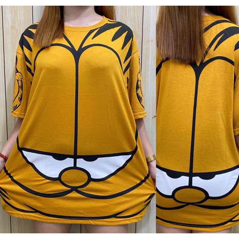 garfield-loose-shirt-plus-size-shopee-philippines