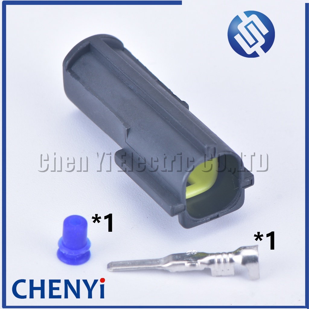 1 pin way male or female waterproof wire connector auto electrical plug ...