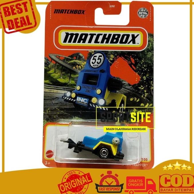 Matchbox Speed Trapper Die Cast Collection Toy Construction Suv Truck ...