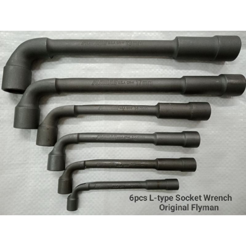 6pcs L-type Socket Wrench set. Original Flyman | Shopee Philippines