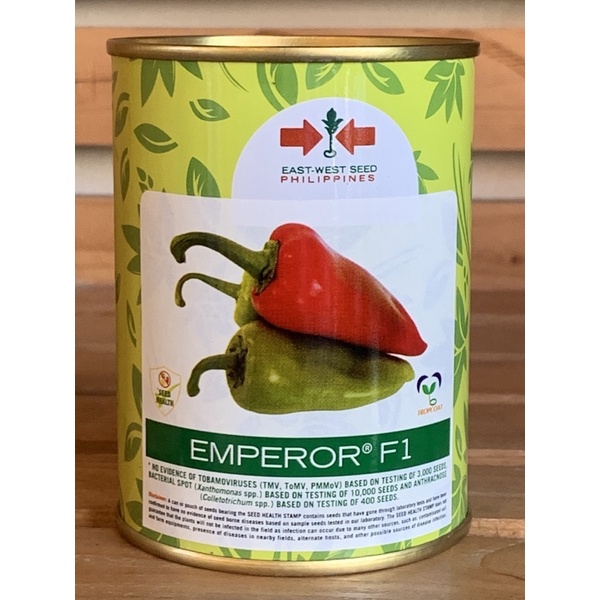 PEPPER EMPEROR F1 HYBRID EAST WEST IN CAN 25 gms | Shopee Philippines