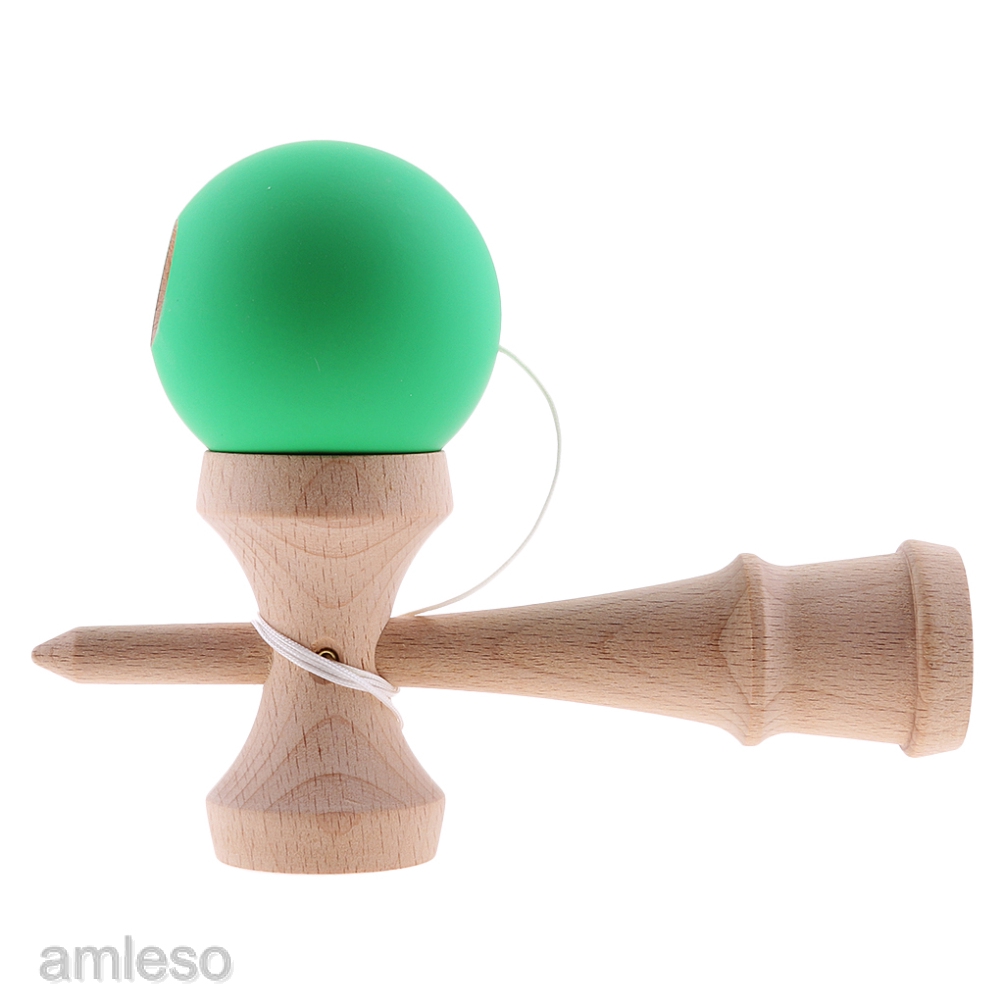 Japanese Ball Wooden Toy Skill Ball Full Size Kids Outdoor Party Toy ...