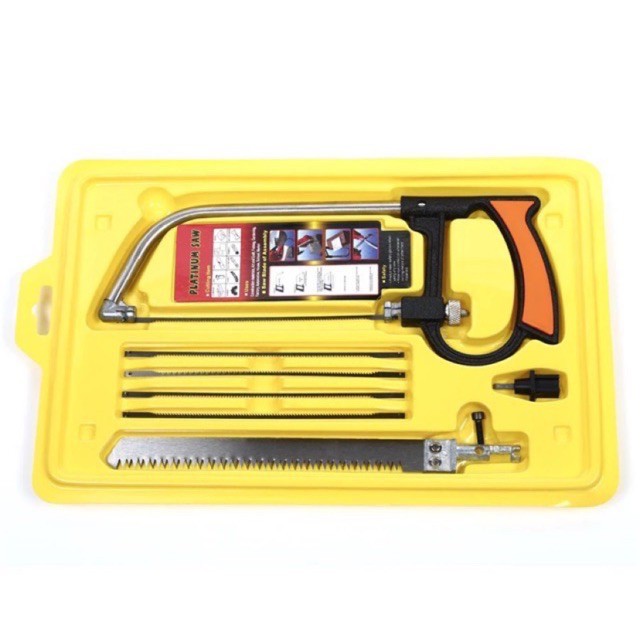 8 In 1 Magic Saw Multi Purpose DIY Metal Wood Glass Saw Kit | Shopee ...