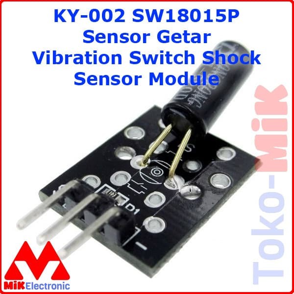 Ky-002 KY002 SW-18015P VIBRATION SWITCH SHOCK VIBRATION SENSOR MODULE | Shopee Philippines