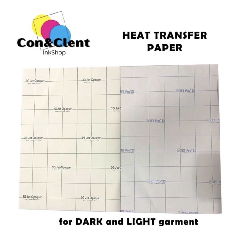 Dark Jet Opaque or Light Transfer jetpro (50pcs or 100pcs per pack ...