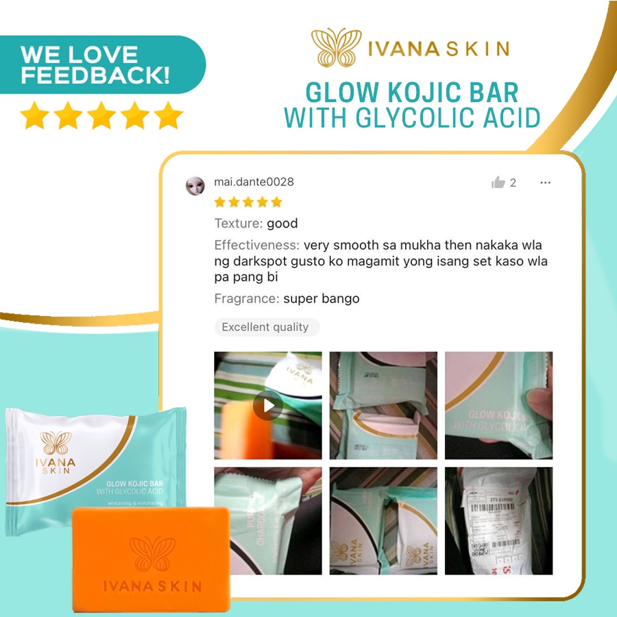 IVANA SKIN Glow Kojic Bar 135g | Ivana Skin by Ivana Alawi | Shopee ...